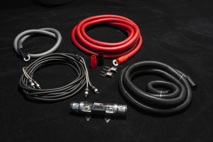 OFC cablekit to amplifier with 10mmq cables » Four-Connect