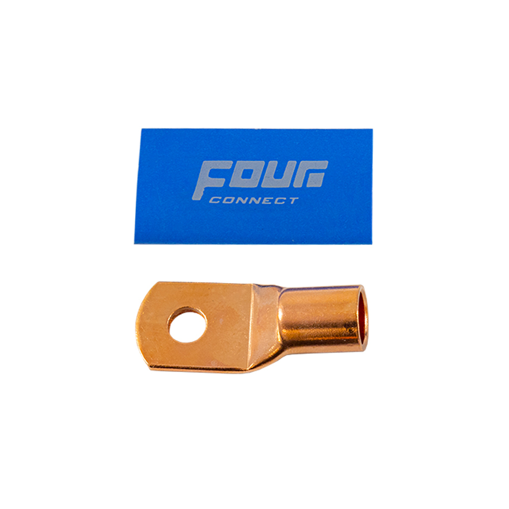 FOUR Connect 4-690386 STAGE3 OFC M8 ring terminal 35mm2, 20x blue ...